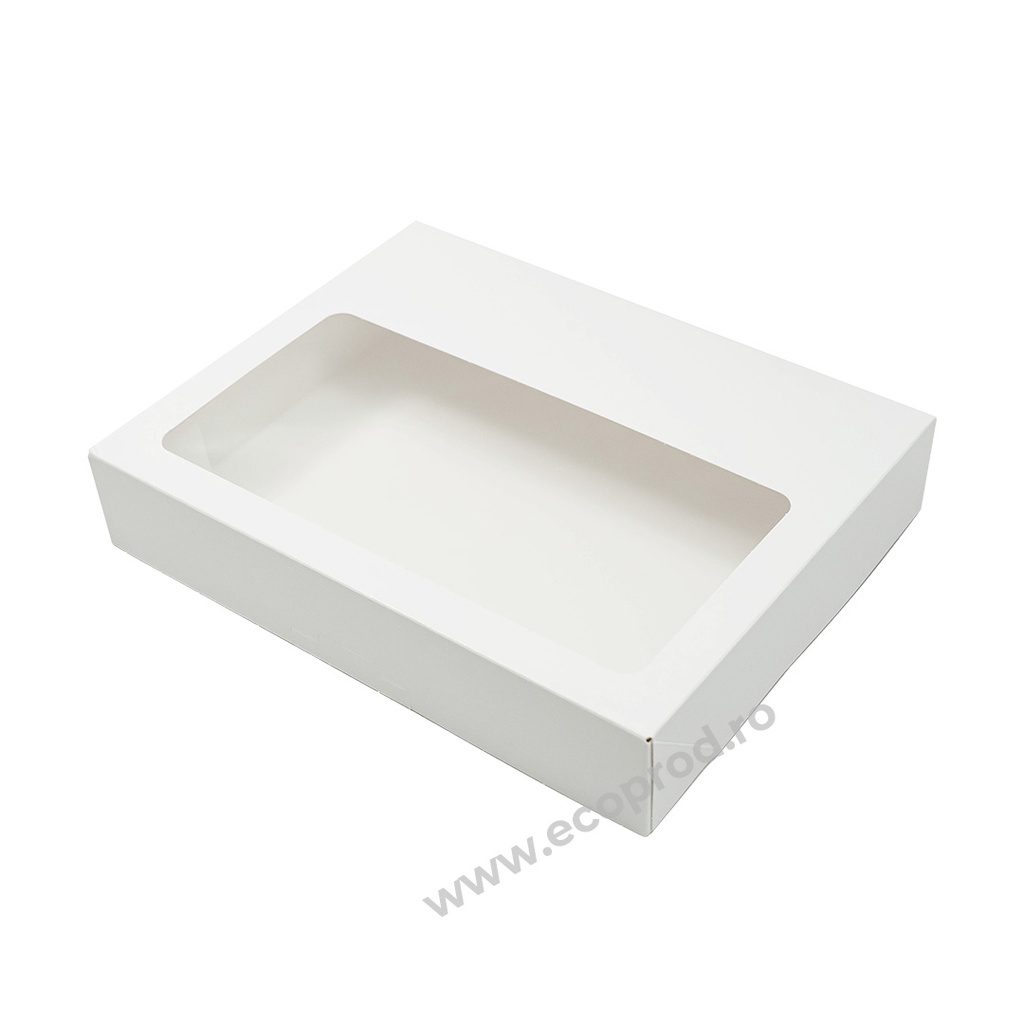 CUTII ALBE CU FEREASTRA 24X31X6 CM | ECO PROD